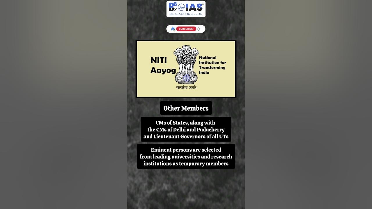 NITI Aayog Indian Constitution Non Constitutional Body shorts niti-aayog-indian-constitution-non-constitutional-body-shorts