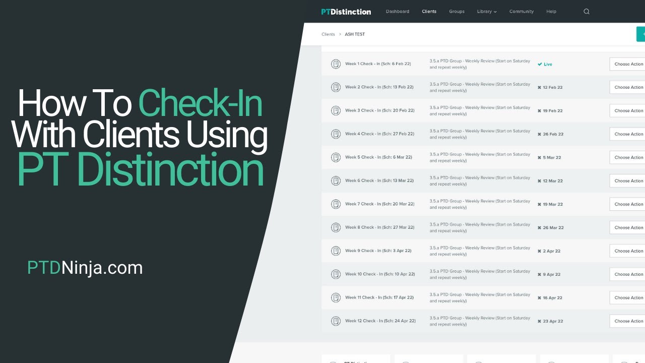 How To Run 'High Ticket' Check-Ins With Your Clients Using PT ...