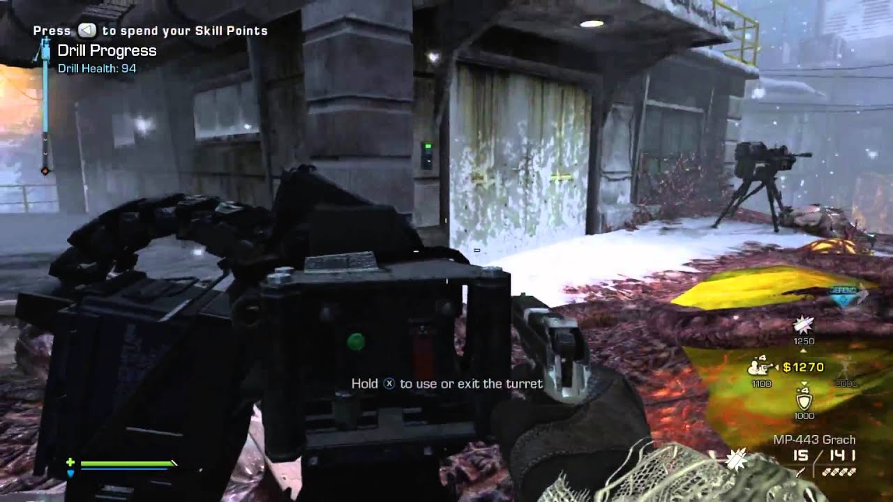 Call of Duty Ghosts Extinction Nightfall Gameplay - solo 5 relics with ...