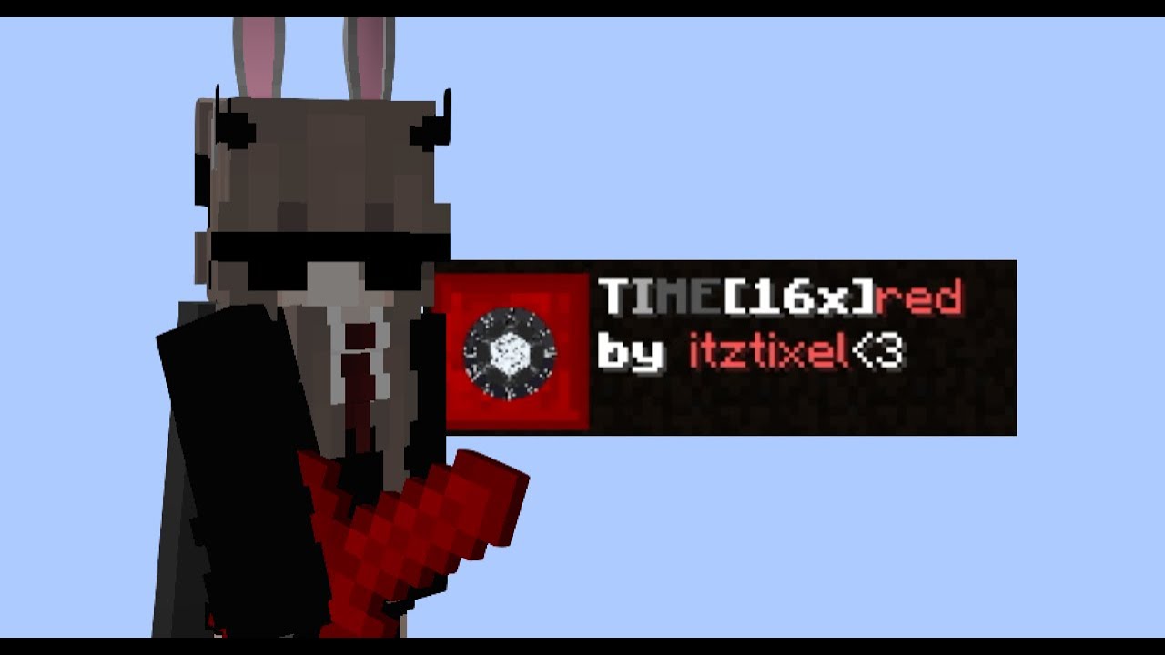 Time[16x] but red // texture pack release - YouTube
