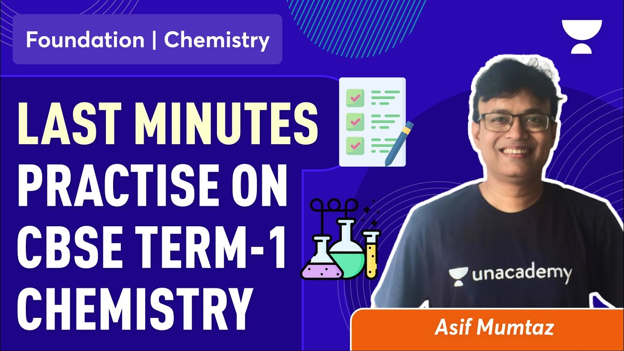 Last Minutes Practice on CBSE Term -1 | Class 10 Chemistry | Foundation ...