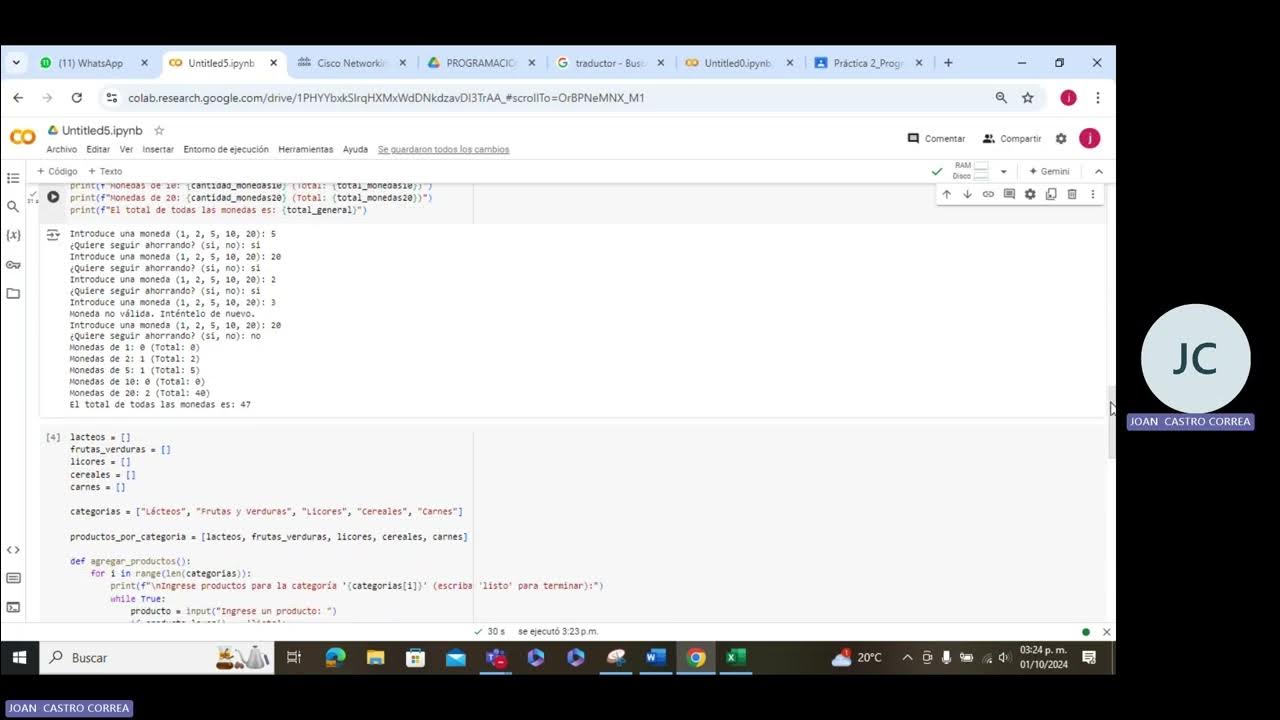 Práctica 2_Programación en Python: Uso de listas en Python - YouTube