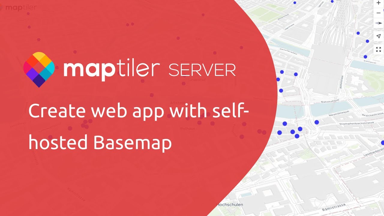 How to create app with self-hosted basemap - YouTube
