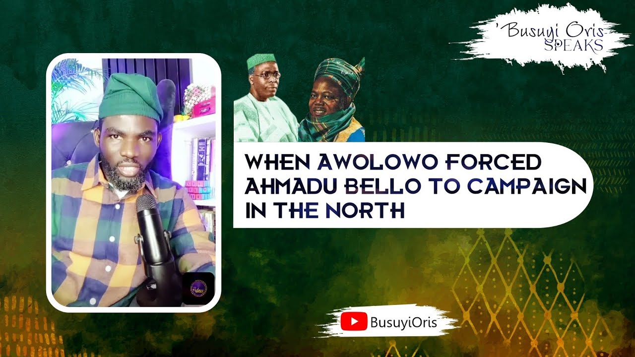 When Awolowo Forced the Sardauna to Campaign - YouTube