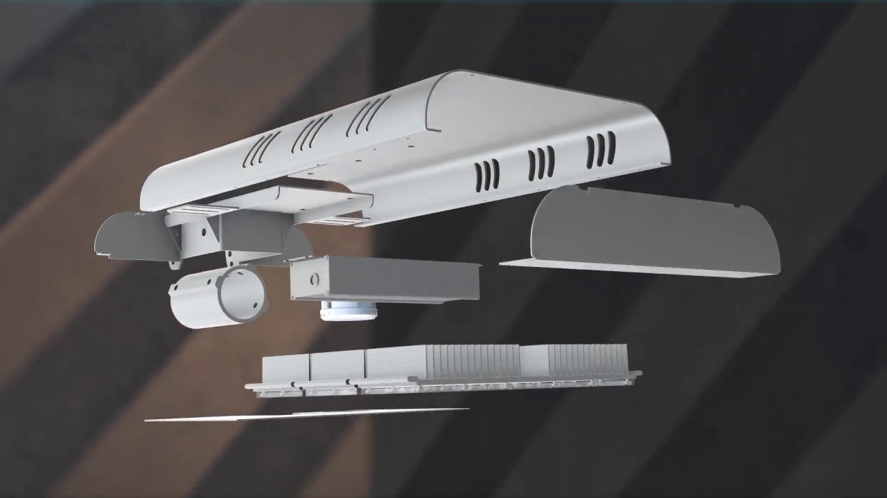 New generation smart led street light, build-in radar system - YouTube