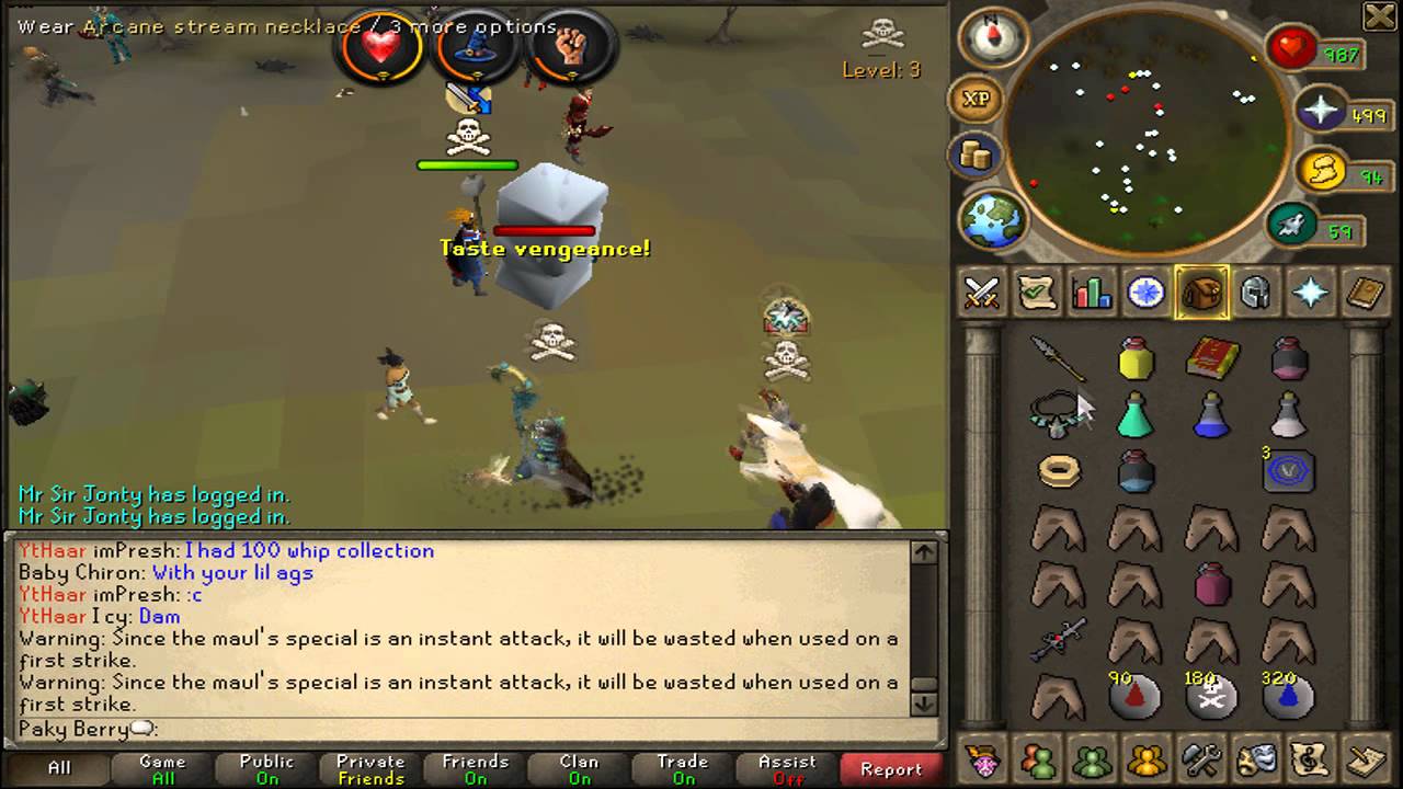 Runescape 50 Attack Turmoil Pure gmaul Rushing and 99 Attack Turmoil ...