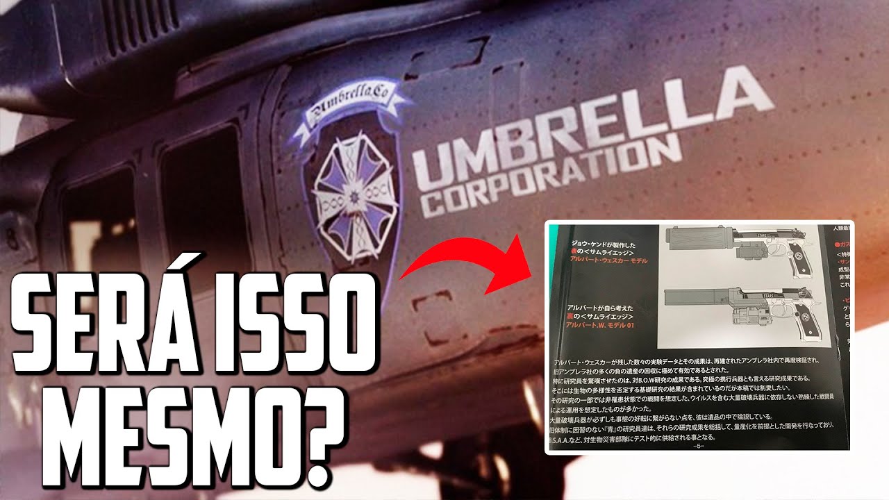 AFINAL O QUE É ESSA UMBRELLA CORPORATION "AZUL" DO RESIDENT EVIL 7 ...