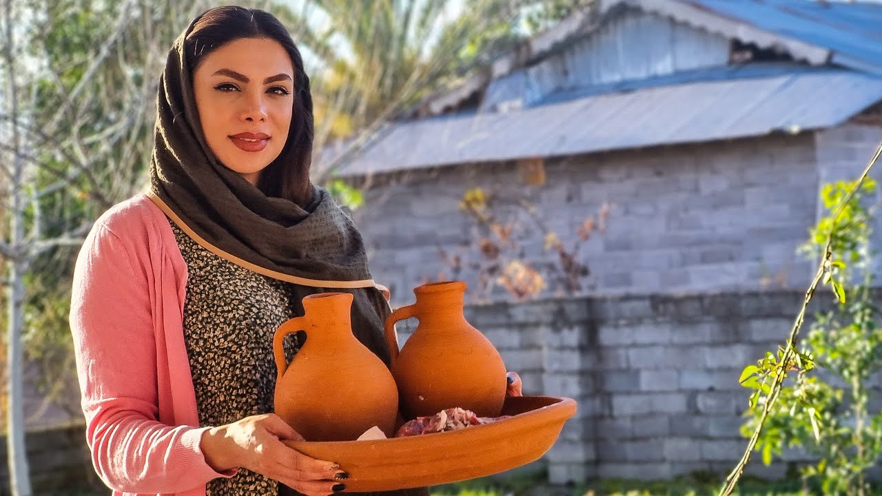 Cooking Testi Kebab in the Village Of IRAN | Pottery Kebab Recipe - YouTube