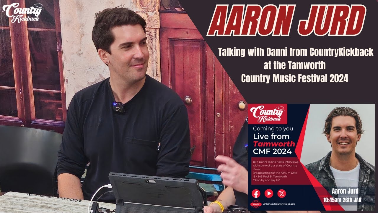 Aaron Jurd joins Country Kickback live from the Tamworth Country Music ...