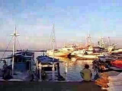 Makassar, Sulawesi (Indonesia) Port with Ships