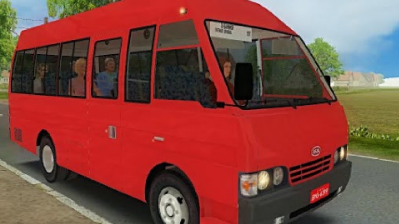 omsi 2 asia kia a825 combi bus - YouTube