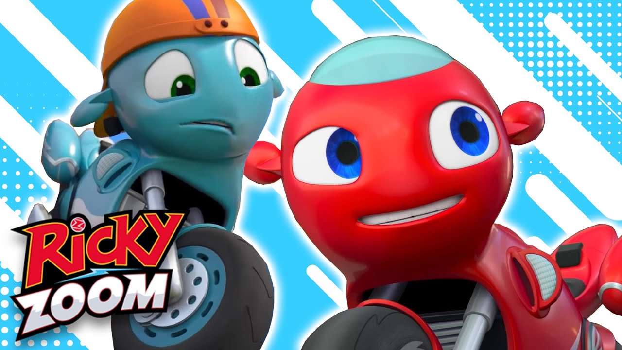 Novos amigos ⚡️A Caixa ⚡️ Desenho Animado De Moto | Ricky Zoom Brasil ...