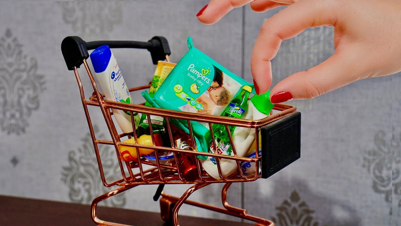 Most Realistic Miniature Grocery Shopping You Will Ever See - Miniature ...