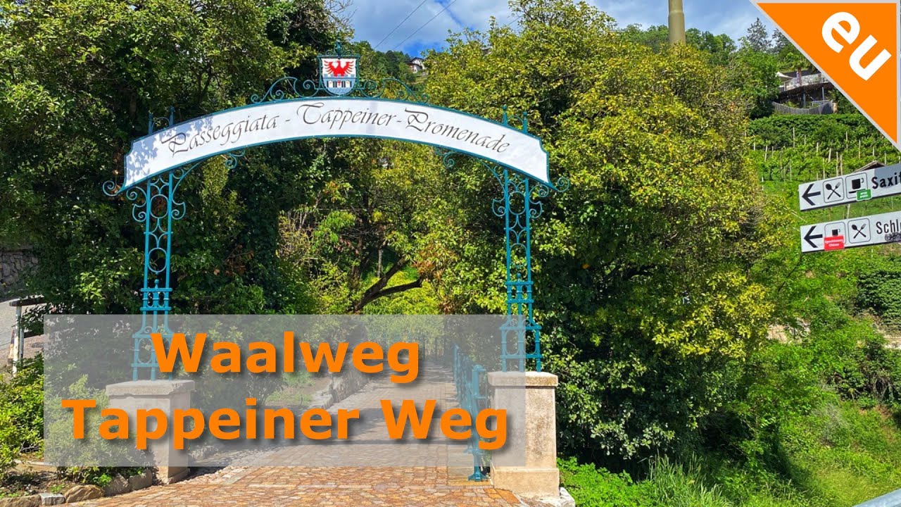 Wandern um Meran: Partschinser/Algunder Waalweg und Tappeiner Weg ...