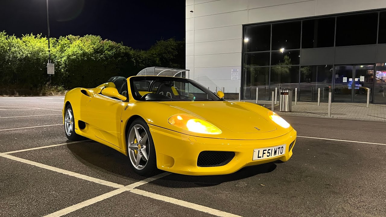 Ferrari 360 Spider Tubi Exhaust Fitment - YouTube