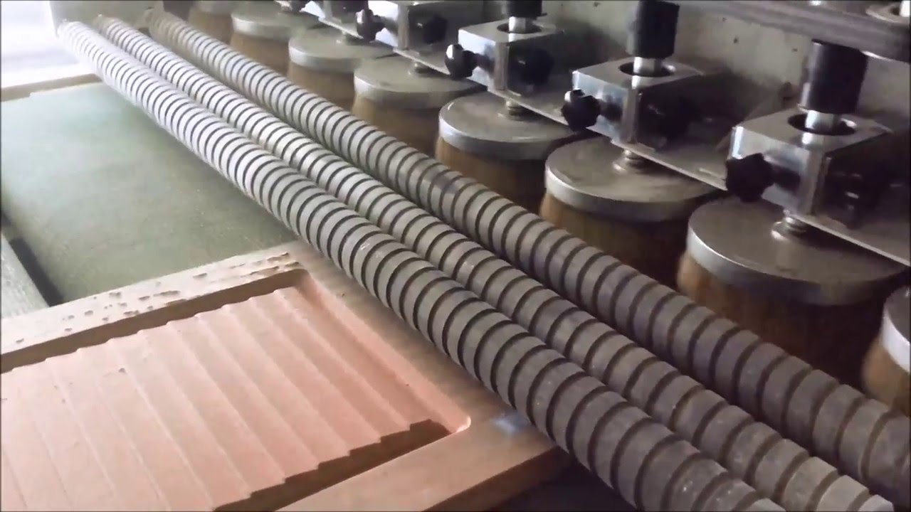 BSA Wood Sanding MDF 6 Units - YouTube