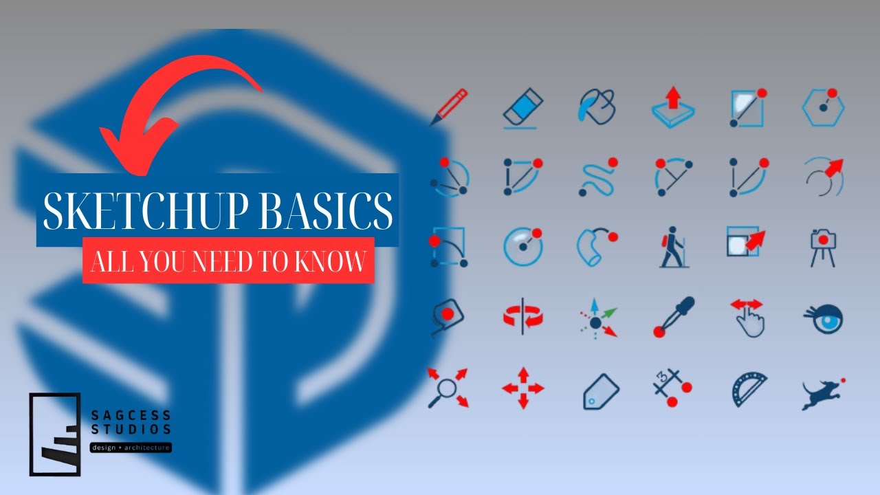 SketchUp Basics || Essential Tips for Beginners || 2025 Tutorial - YouTube