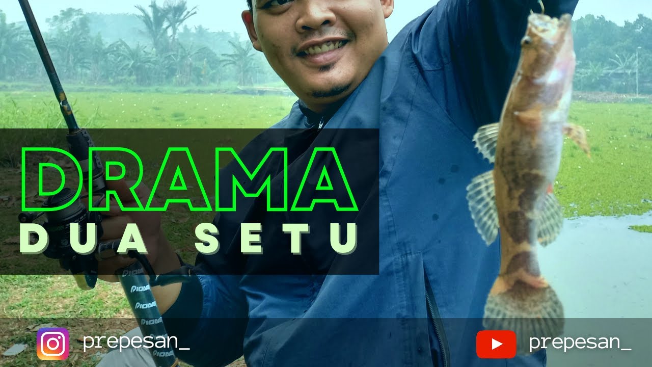 PREPESAN - Strike Mancing Ikan Setu Pengasinan, Setu Sawangan - YouTube