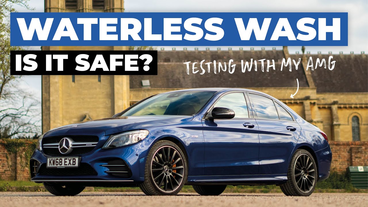 Safely wash your car WITHOUT WATER - YouTube