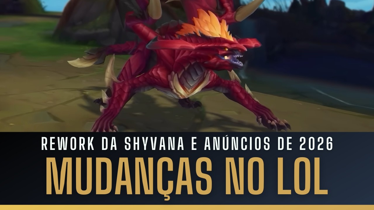 REWORK da SHYVANA oficialmente REVELADO! FINALMENTE, Riot mostrou as ...