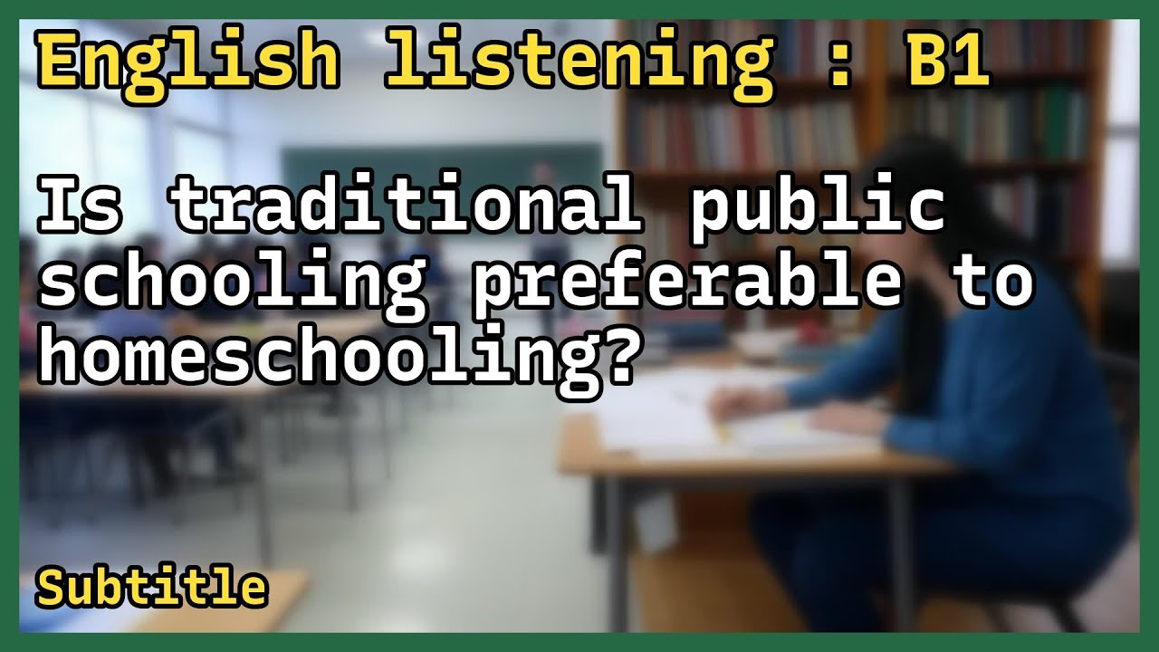 English Listening practice ( B1 ) | Subtitle | Broadcast | Debate #84 ...