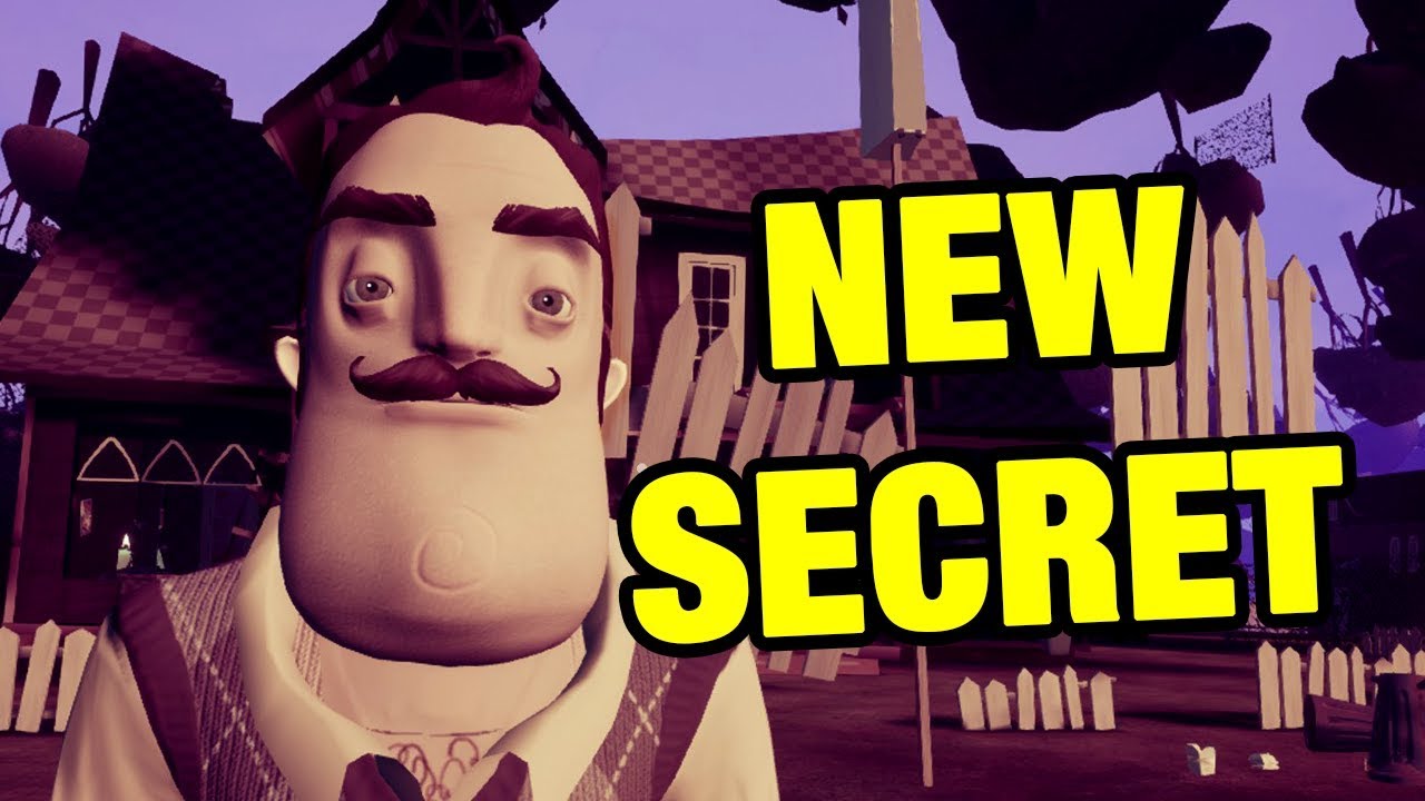 HELLO NEIGHBOR NEW SECRET MAP - YouTube
