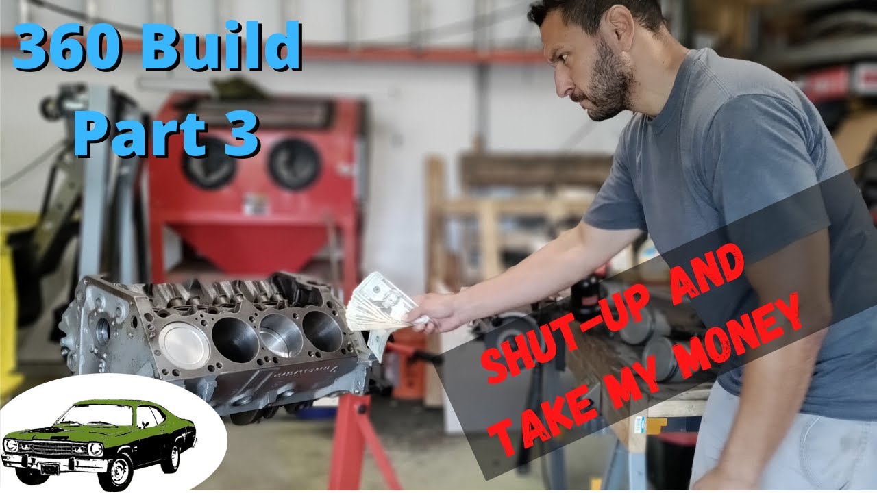 Mopar 360 Build Part 3: Crank is Busted. Time for a Stroker? - YouTube