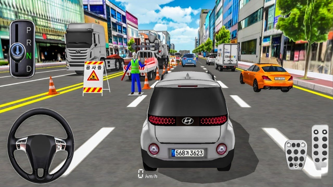 New mini suv Hyundai Casper Car parking school driving simulator–3d ...
