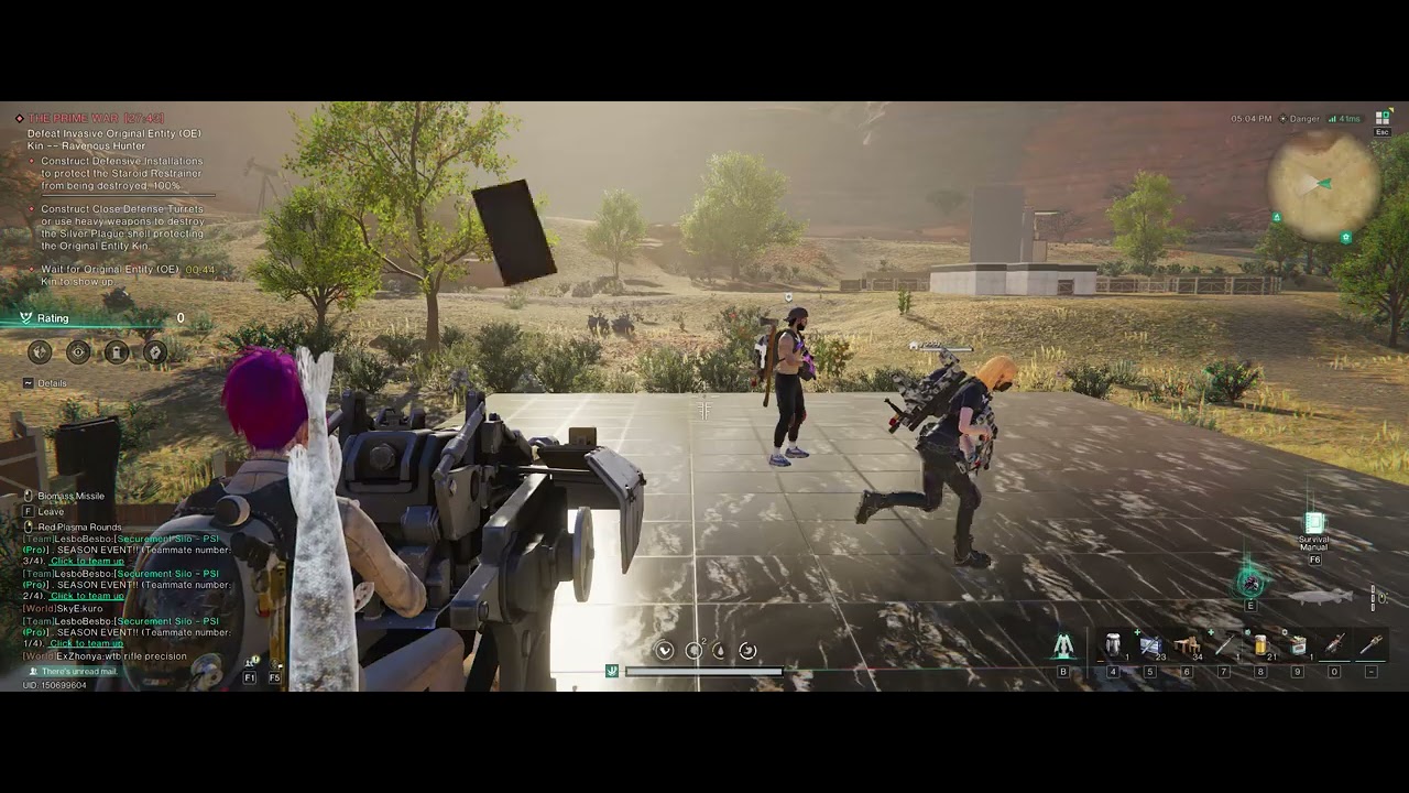 Once Human White Cliff Prime War Pro MG4 Predator & R500 Memento - YouTube