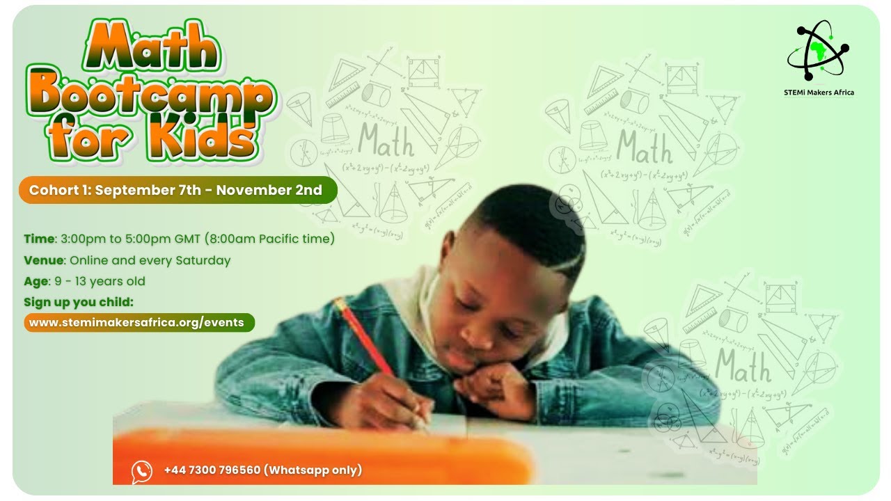 STEMi Math Bootcamp Session 3 with Varini Kadakia: Algebra Part 1 - YouTube