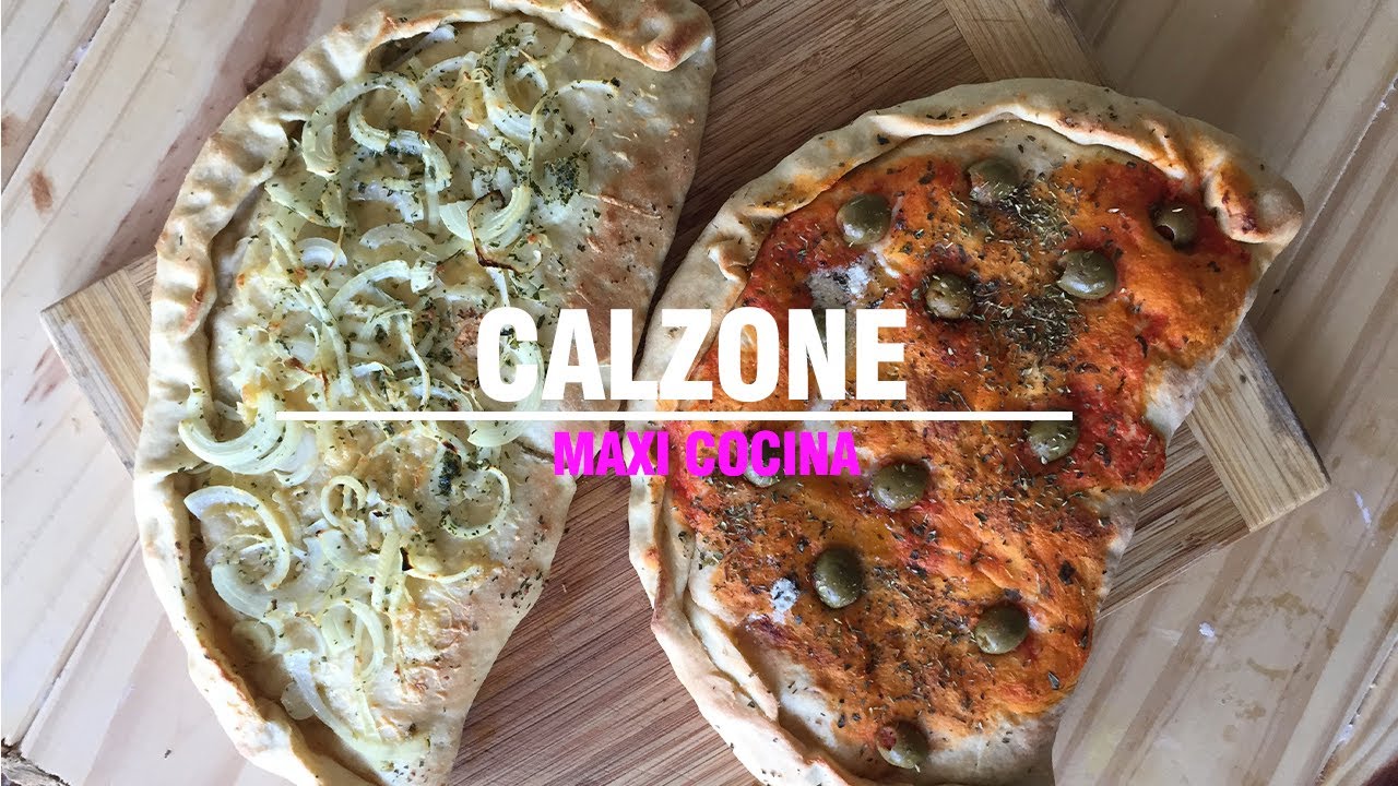 Como se hace el CALZONE italiano | #RecetasDelMundo - YouTube