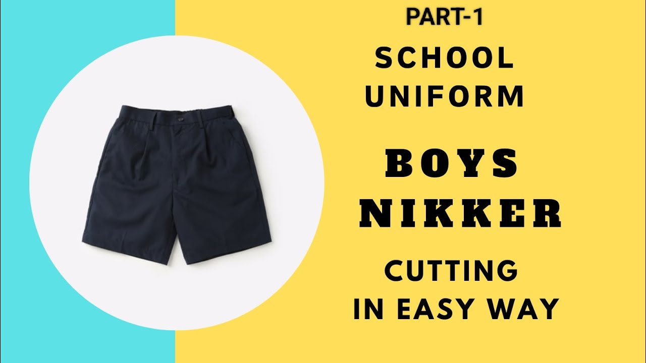 HOW TO CUT A NIKKER//SCHOOL UNIFORM BOYS NIKKER CUTTING IN EASY WAY ...