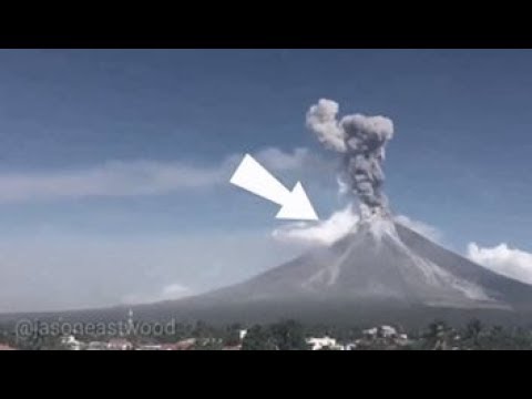 PANOORIN! Ang Pagsabog ng Bulkang Mayon - YouTube