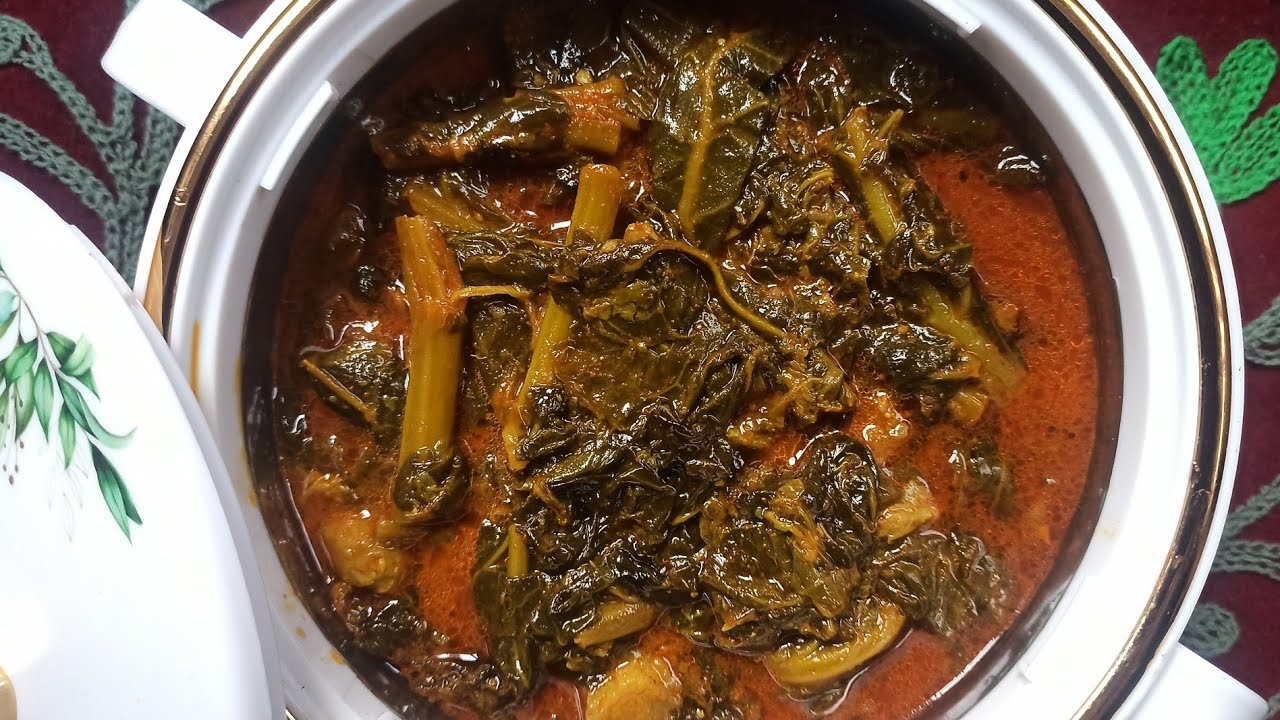 Kashmiri Wande Haakh (Saag) | Sabz Haakh | Green Collard | Kashmiri ...