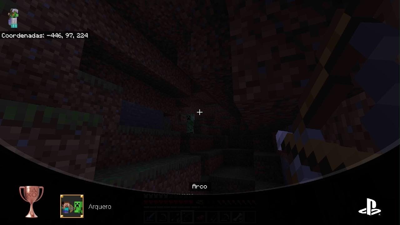 Minecraft trofeo bronce Arquero (PS5) - YouTube
