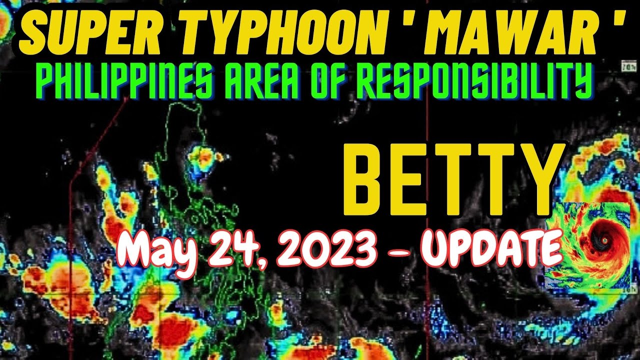 SUPER TYPHOON ' MAWAR ' UPDATE! PHILIPPINES AREA OF RESPONSIBILITY ...