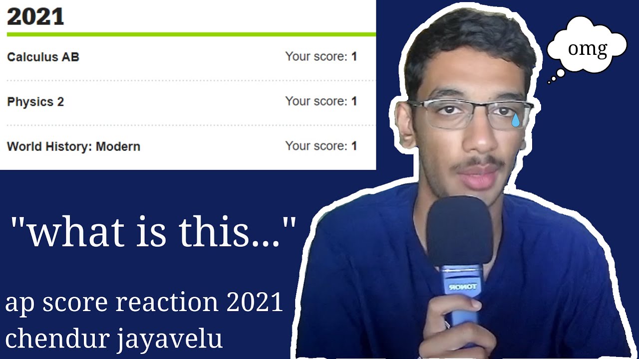 AP score reaction 2021 - possibly an AP SCHOLAR? - 4 AP exams ...