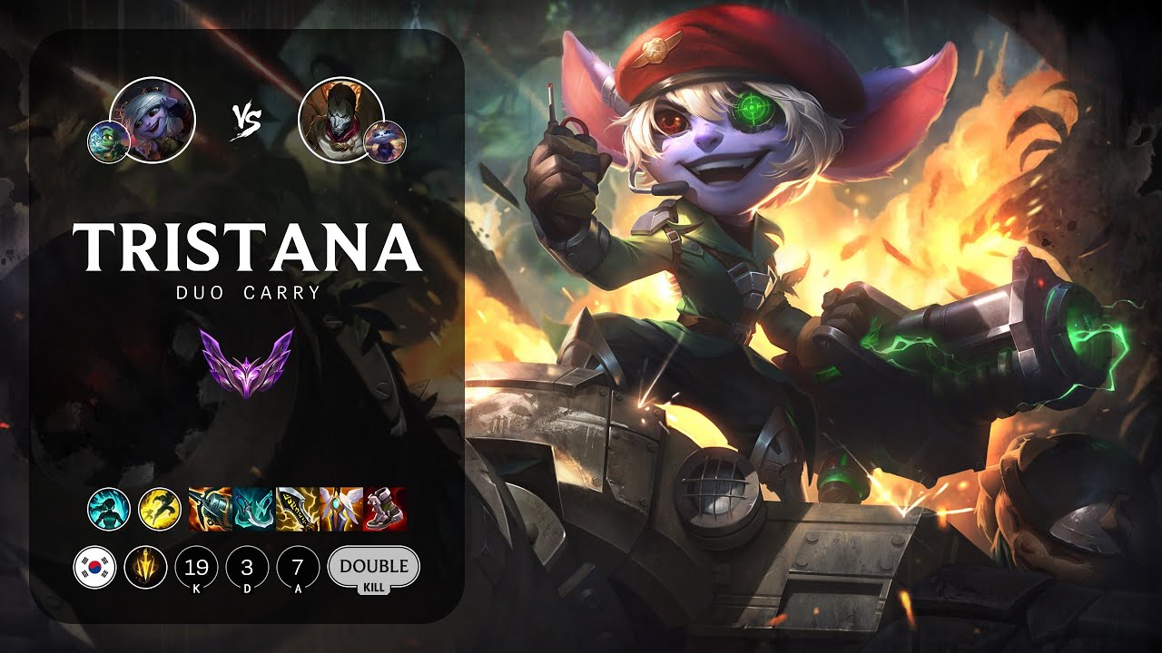 Tristana ADC vs Jhin - KR Master Patch 12.22 - YouTube