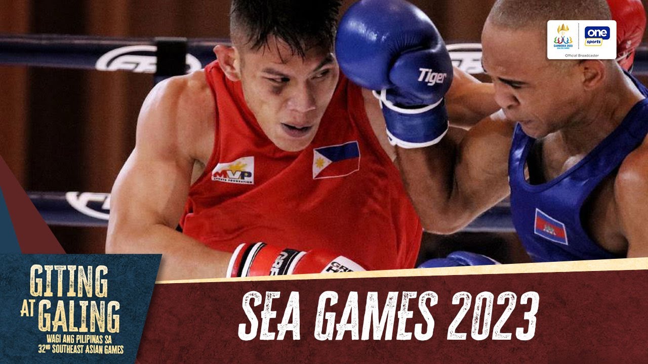 James Palicte vs. Ven Ratha men's 63.5-kg boxing highlights | 2023 ...