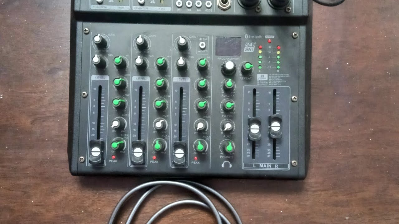 Joson Jet 4 mixer...basic set up... - YouTube