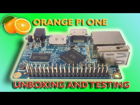 Orange Pi One Unboxing and Testing - YouTube