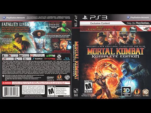 Mortal Kombat 9 : Komplete Edition (2011) - Full Game  | PS3  |  UHD | 4K |