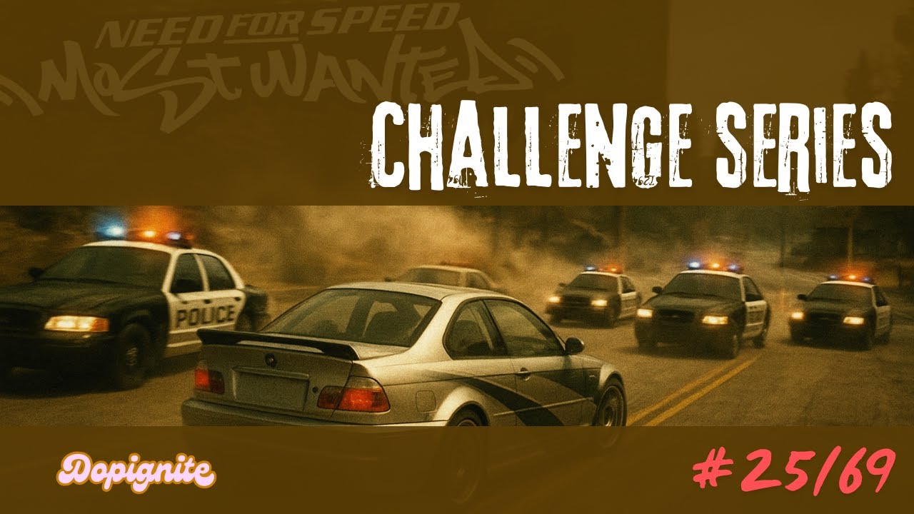 NFS mw | Most wanted 2005 | Challenge Series #25 | Tollbooth | Full ...