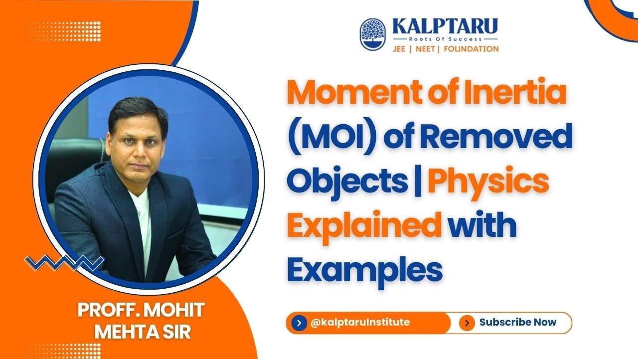 Moment of Inertia (MOI) of Removed Objects | Physics Explained with ...