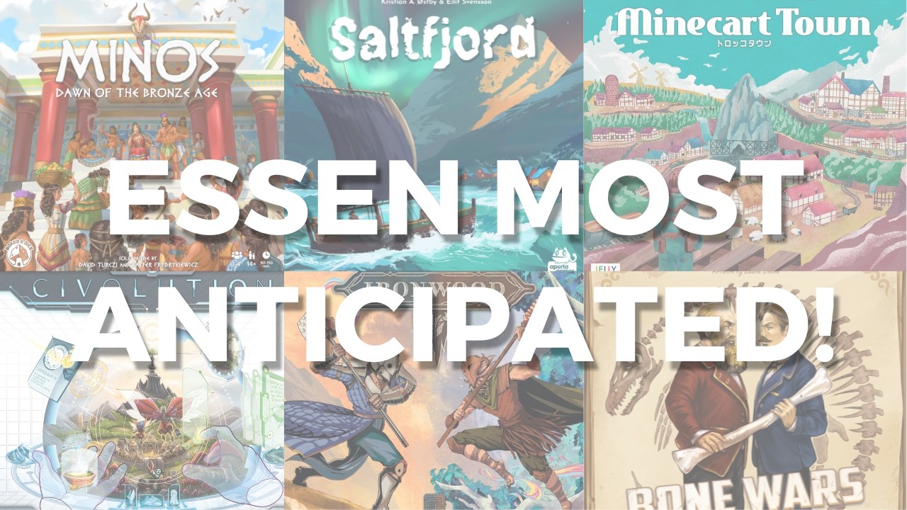Top 10 Most Anticipated Solo Board Games - Essen 2024 - YouTube