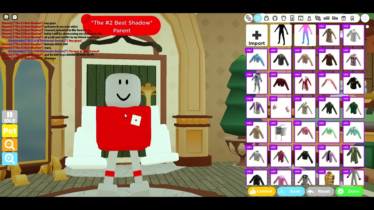 My Shadow Showcase In RHS (Roblox Highschool) - YouTube