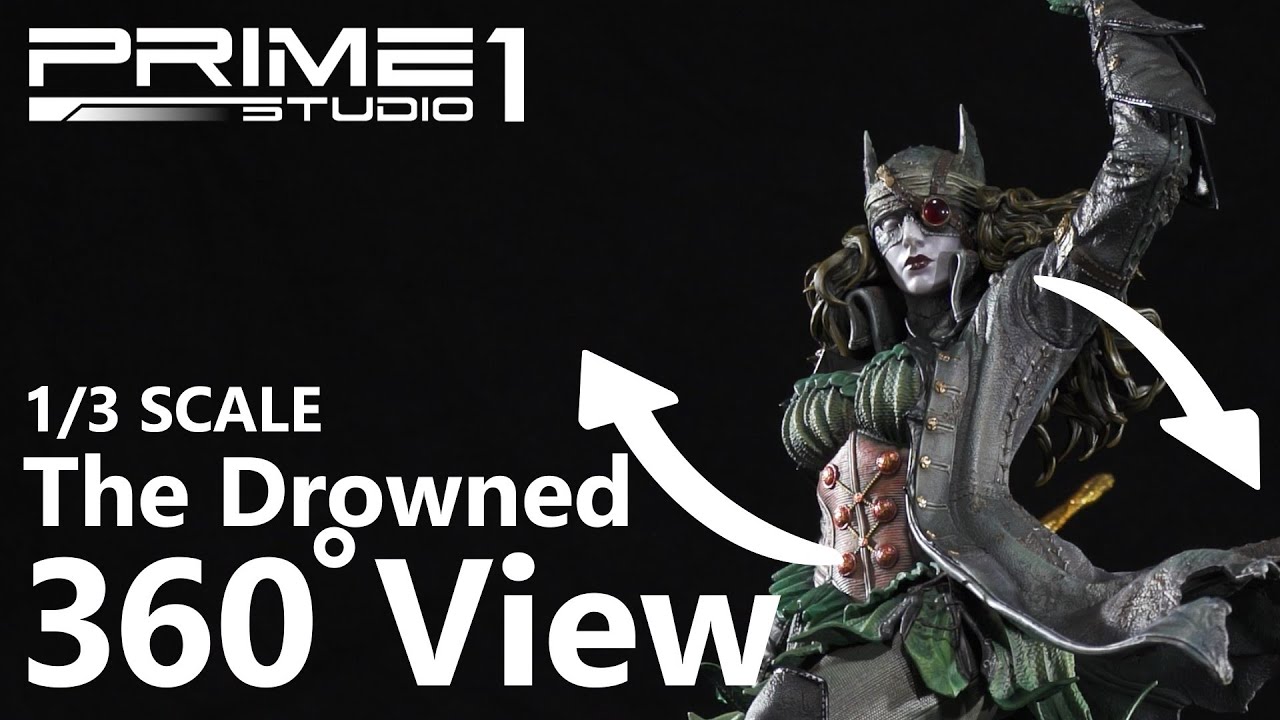 Drowned (Dark Knights: Metal) 360°View - Prime1Studio - YouTube