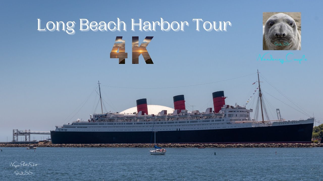 Long Beach Harbor Tour 4K, California, USA 2020. - YouTube