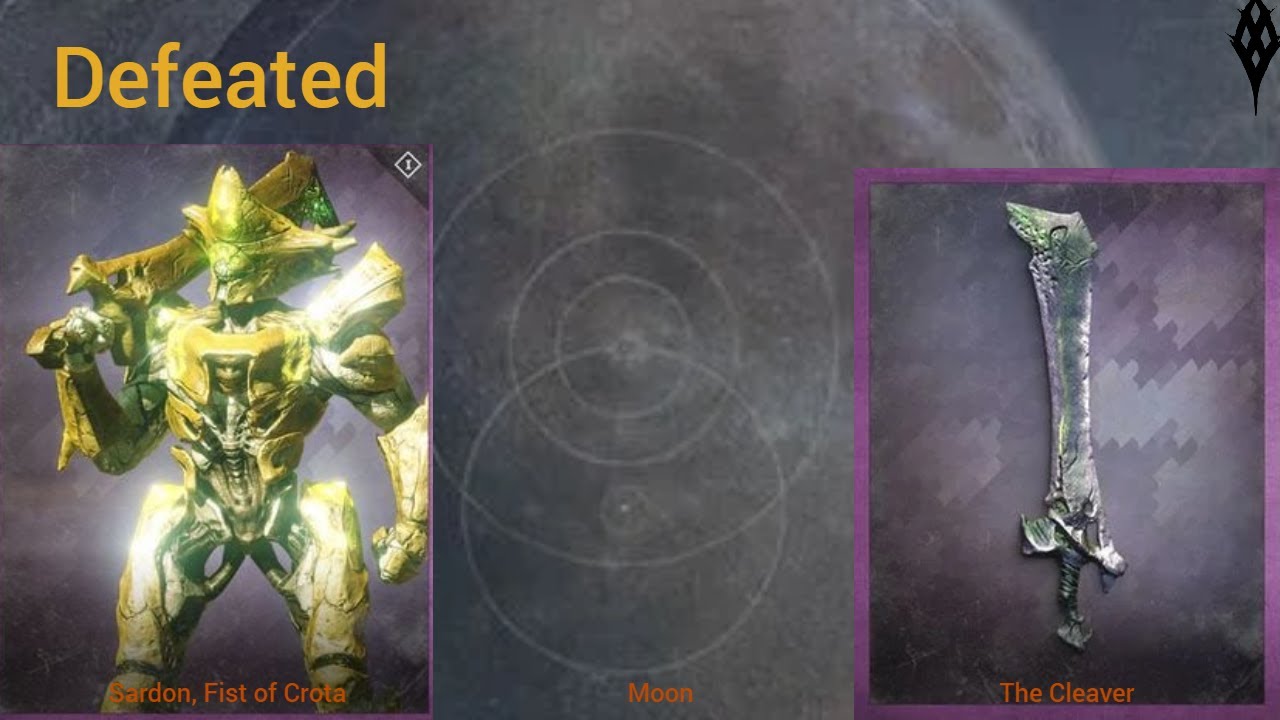 Destiny Sardon, Fist of Crota (Defeated) - YouTube