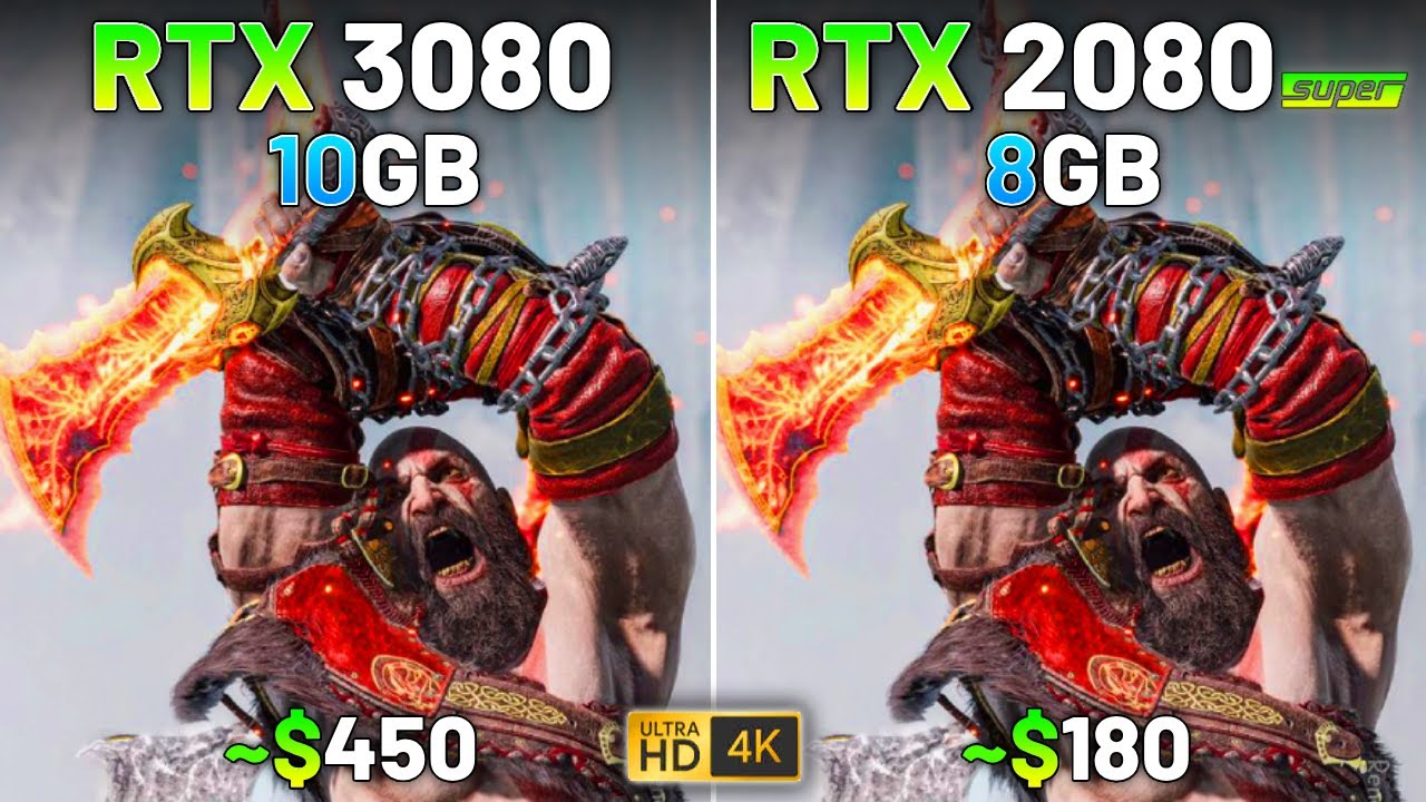 RTX 3080 vs RTX 2080 SUPER | Test in 15 Games | 4K - YouTube